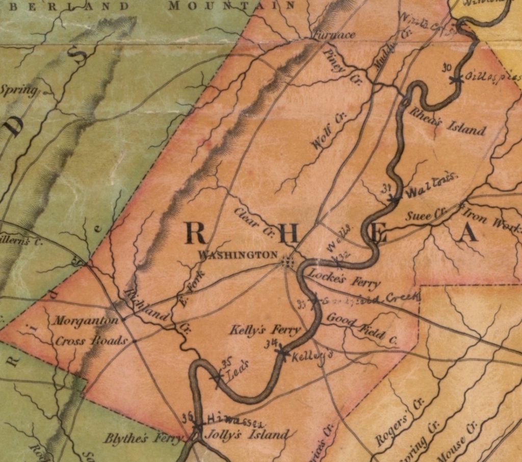 TN History For Kids » Rhea County