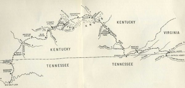 TN History For Kids » Cumberland Gap