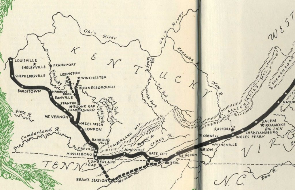 TN History For Kids » Cumberland Gap